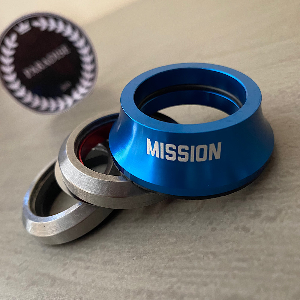 HEADSET MISSION AZUL – PARADISE BMX SHOP